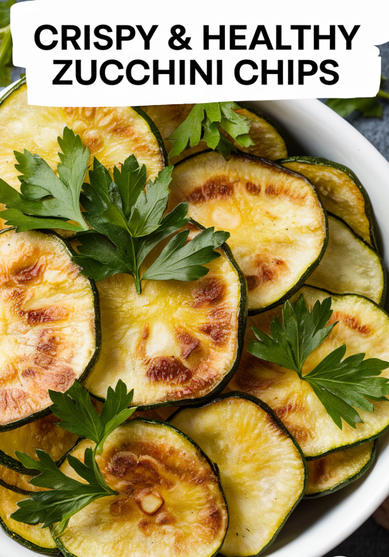 Crunchy Zucchini Chips: The Ultimate Guilt-Free Snack Recipe - Snack ...