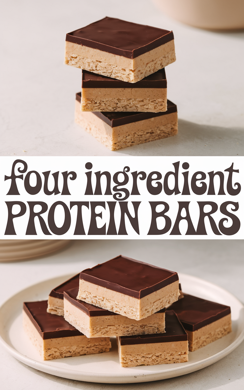 Easy 4-Ingredient Protein Bars: Your Quick, Customizable, Protein ...