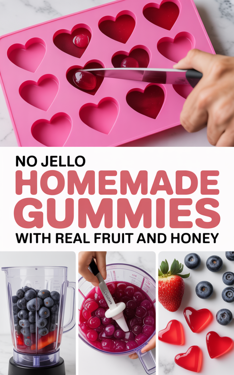 DIY Pure Fruit Gummies: A Wholesome, Jello-Free Candy Revolution ...