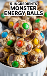 Monster Energy Balls: The Ultimate No-Bake Energy Boost Recipe - Snack ...