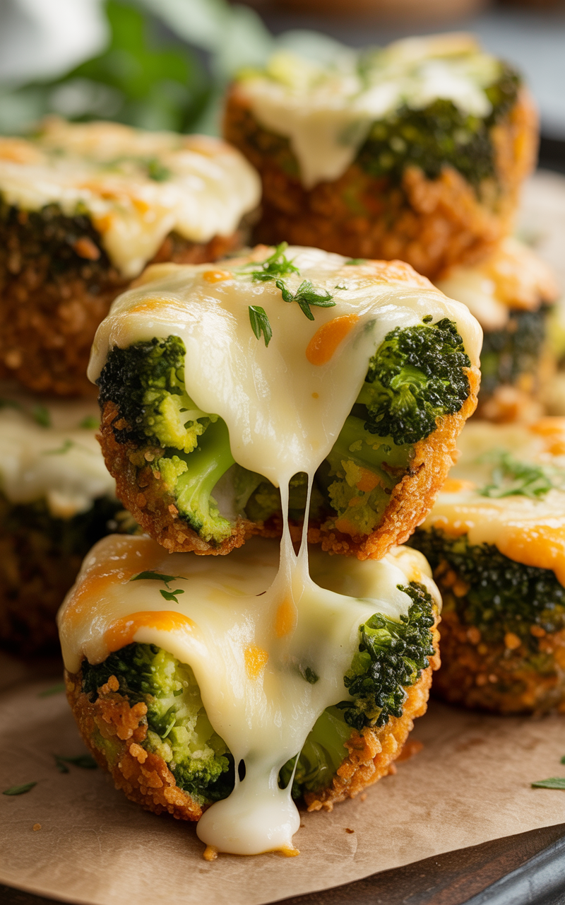 Cheesy Crunch: Broccoli Bites for a Deliciously Nutritious Snack ...