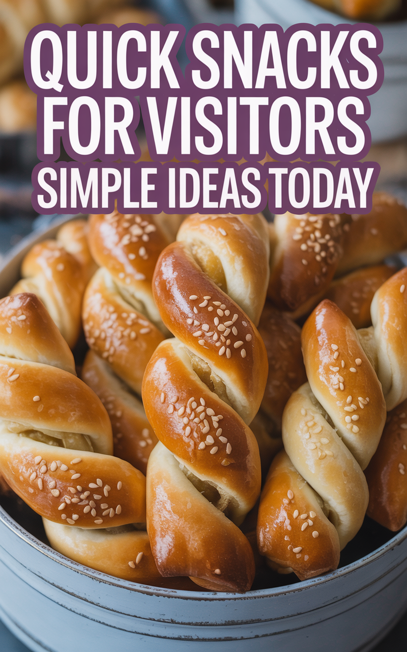 Quick & Tasty: Effortless Snack Solutions for Impromptu Guests - Snack ...