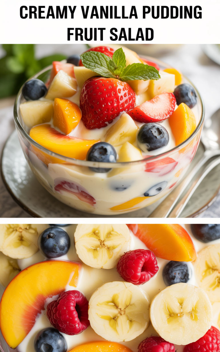 Indulgence in Every Bite: The Ultimate Creamy Vanilla Pudding Fruit ...