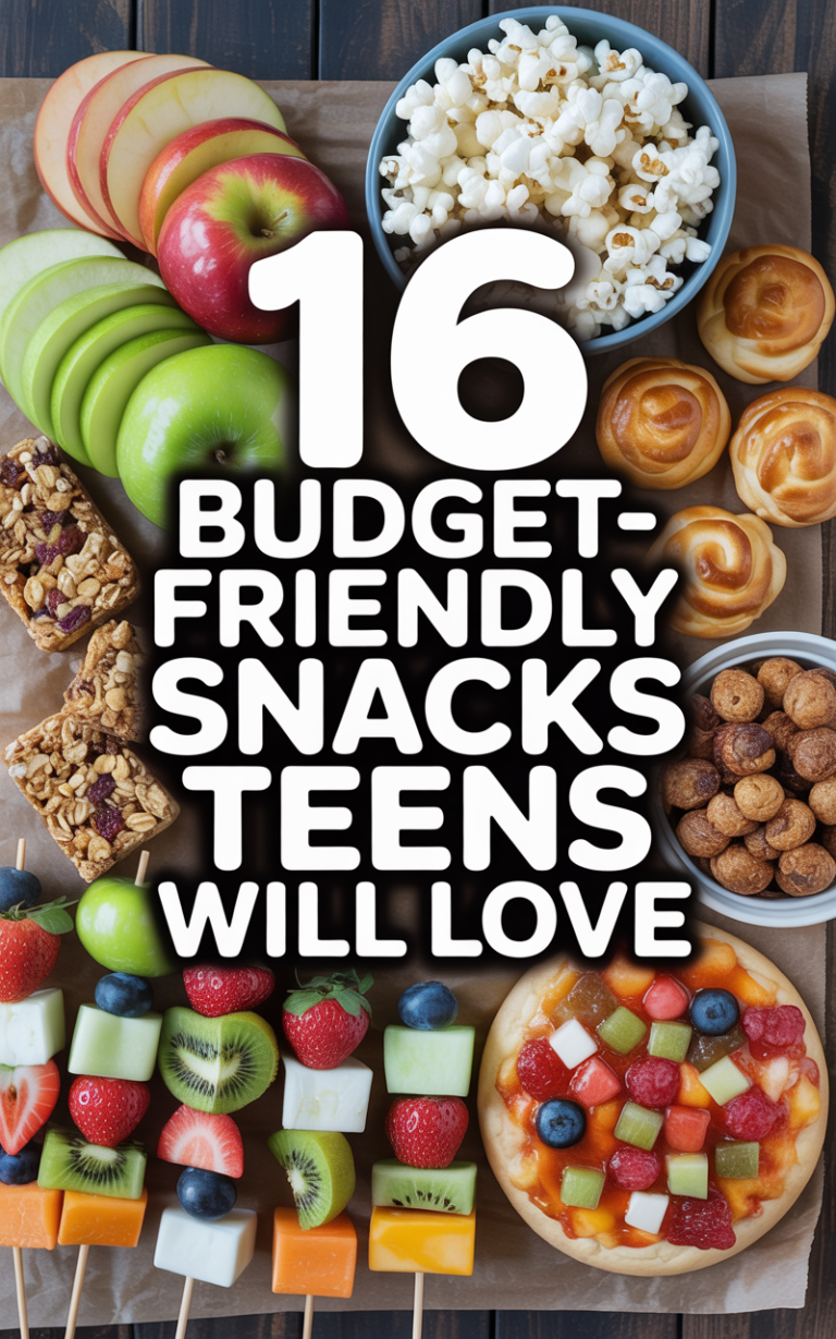 Snack Smart: 16 Affordable Treats Every Teen Craves - Snack Starter ...