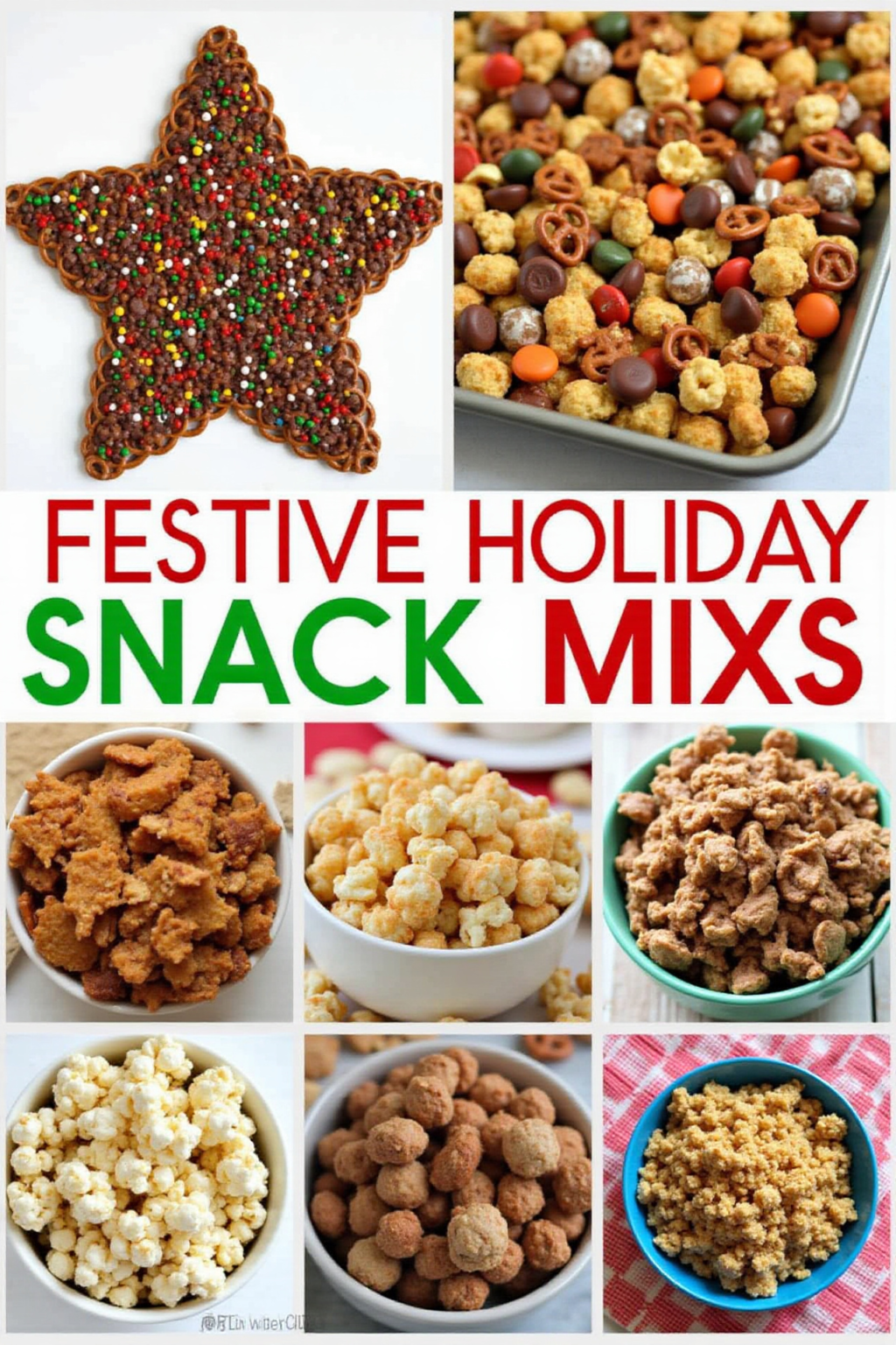 Festive Munchies: 30 Irresistible Christmas Snack Mix Recipes for ...