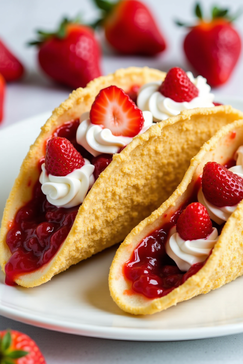 Strawberry Crunch Cheesecake Tacos: A Playful Fusion of Classic Flavors ...